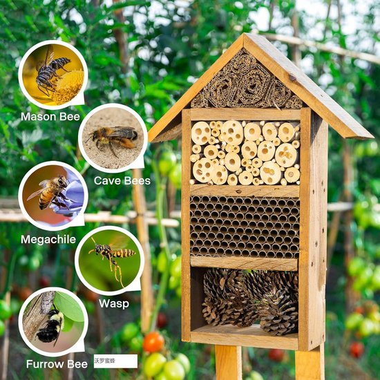 Mason Bee Tubes - 100 stuks, 15 cm lang - imker navulling kartonnen ...