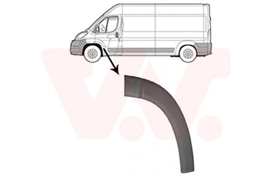 Van Wezel - DEURBEKLEDING VOOR CITROEN JUMPER 2006-2014 1617347480 | bol