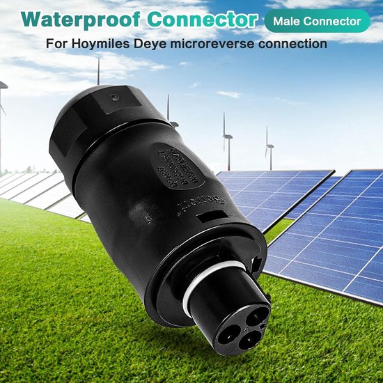 Betteri BC01 Cable Plug Bus Male Mains Socket Power Plug AC 3 Pole IP68 Waterproof... | bol