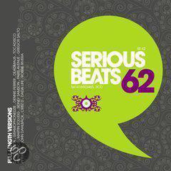 Serious Beats 62, Various | CD (album) | Muziek | bol