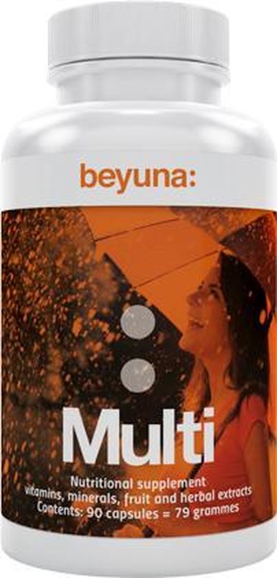 Beyuna Multi vitamine GMO vrij | bol