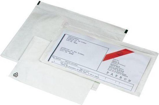 Paklijstenvelop IEZZY zelfklevend onbedrukt 230x160x25mm 250stuks | bol