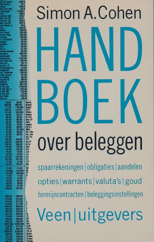 Handboek over beleggen, Cohen | 9789020418286 | Boeken | bol