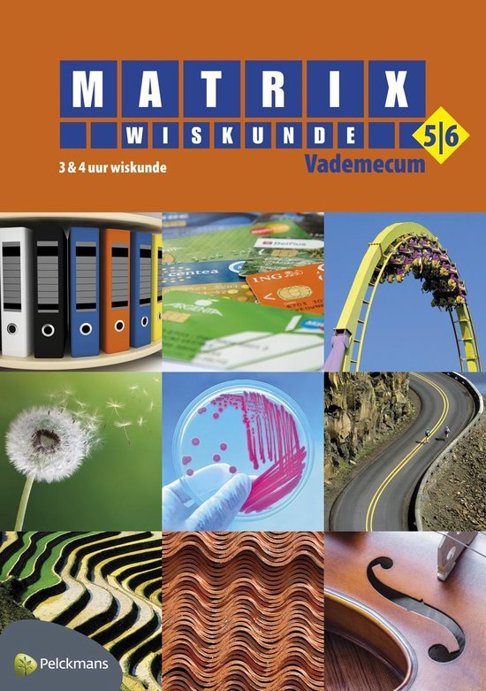 Matrix Wiskunde 5/6 Vademecum 3 & 4 uur wiskunde | 9789028983373 ...
