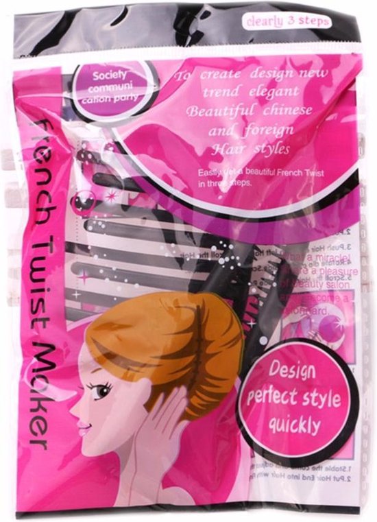 Franse staart haarclip | bol.com