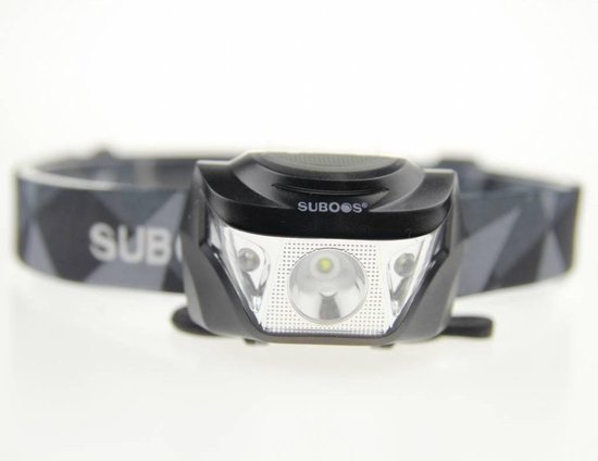 Plastic LED Hoofdlamp 170 lumen - Zwart - 5 lichtstanden | bol.com