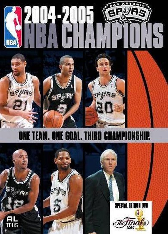 Nba Champions 2004-2005 (Dvd), San Antonio Spurs | Dvd's | bol