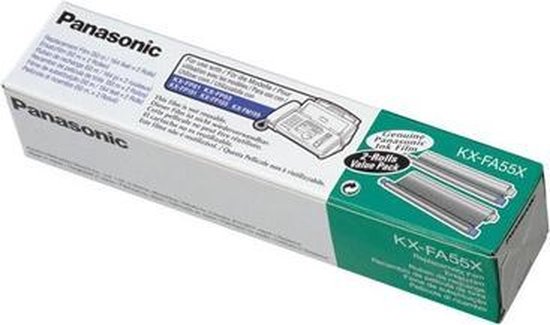 Panasonic KX-FA55 Faxlint Zwart 2stuk(s) faxbenodigdheid | bol
