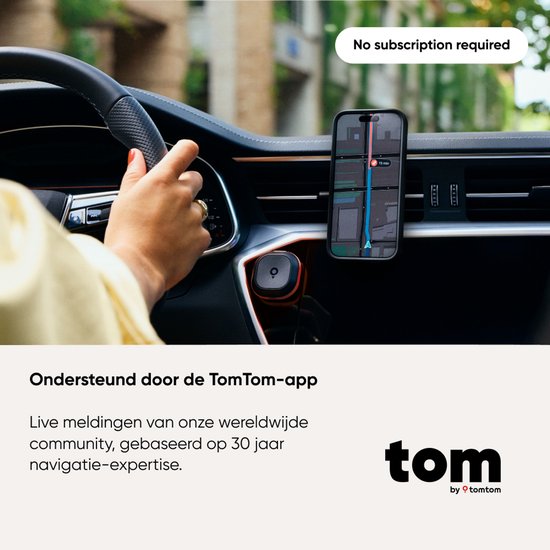 Tom by TomTom - Jouw slimme flitsmelder voor flitsers, files en ...