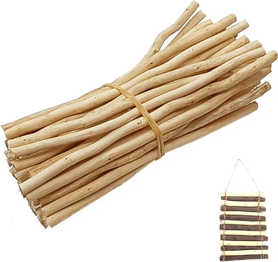 Brenzoos - 50 stuks houten stokjes voor handwerk - knutsel sticks ...
