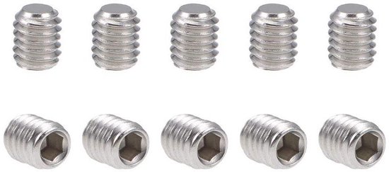 Inbusschroef platte kop roestvrijstalen schroef (50 stuks) - M4x5mm ...