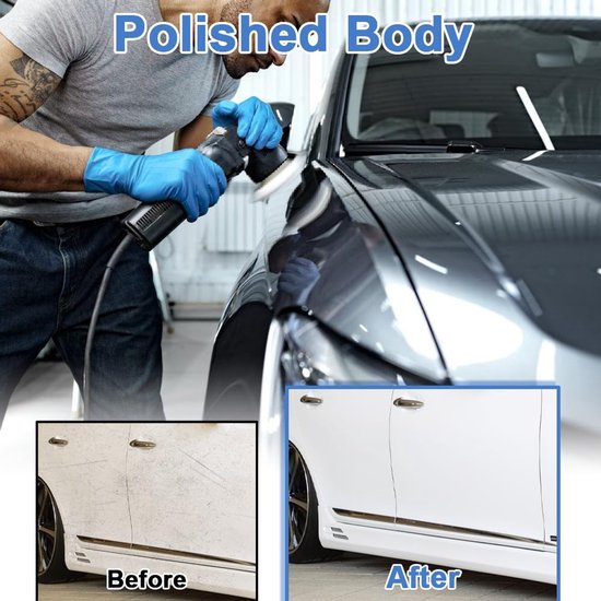 6 Stuks Polijsthoes - Polijst Motorkap - Zachte Microfiber Polijsten ...