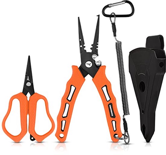 Vistang en Vlecht Schaar Set 7,5 inch voor Zoutwater en Zoetwater ...