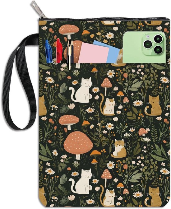 Boekhoezen Paddestoel Boekbeschermer Groene Boekhoes voor Paperbacks ...