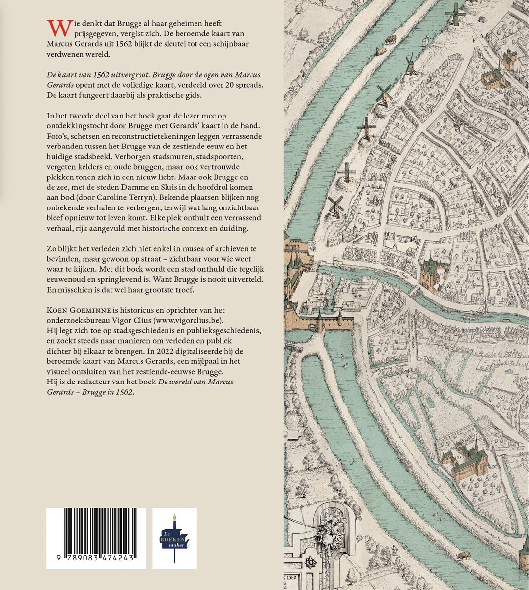 De kaart van 1562 uitvergroot, Koen Goeminne | 9789083474243 | Livres | bol