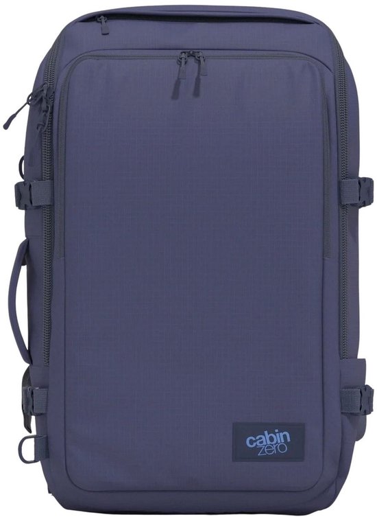 CabinZero Adventure Pro 42L Cabin Backpack galaxy blue | bol