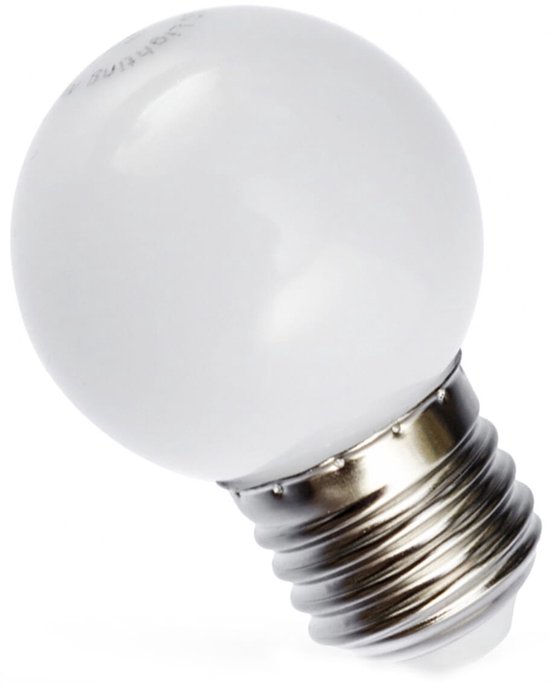 Spectrum LED Kogellamp E27 1W - 230V - 55 Lumen - 6000K Koud wit ...