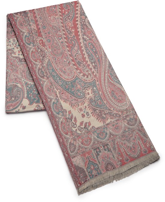 AVANT-GARDE PARIS Kashmiri Jamawar Sjaal - Multi Kleur 77 x 29.5 inch ...