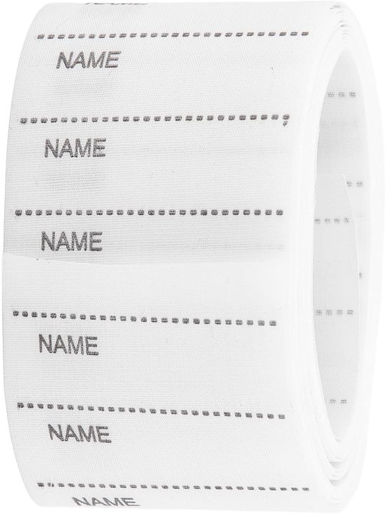 200 Pcs Naam Labels Beschrijfbare Ijzer Op Kleding Voor School ...
