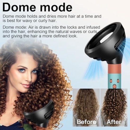 PromoHome Wave & Curl Diffuser Opzetstuk voor Styling Apparaat ...