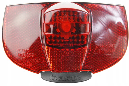 AXA Basta Ray LED achterlicht Fietsdynamo 50/80mm | bol