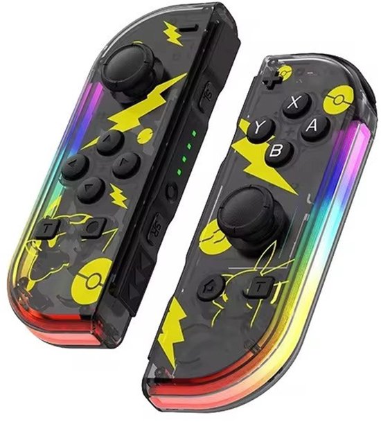 1 paar Draadloze Joy-Con Controllers voor Nintendo Switch - BT 5.2 RGB ...