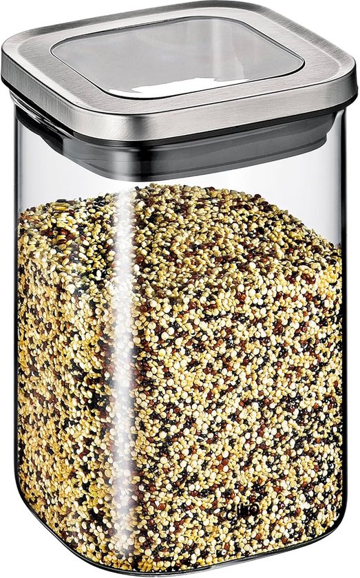 Boîte de conservation alimentaire - hermétique - verre borosilicaté - 1 pièce | bol