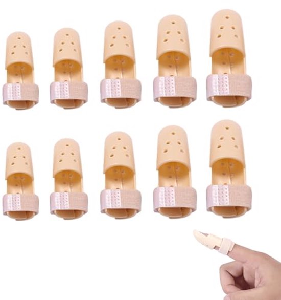 Pack of 10 Finger Guards, Finger Splint, Extension Cotter Pin, Finger Rest, Multiple... | bol