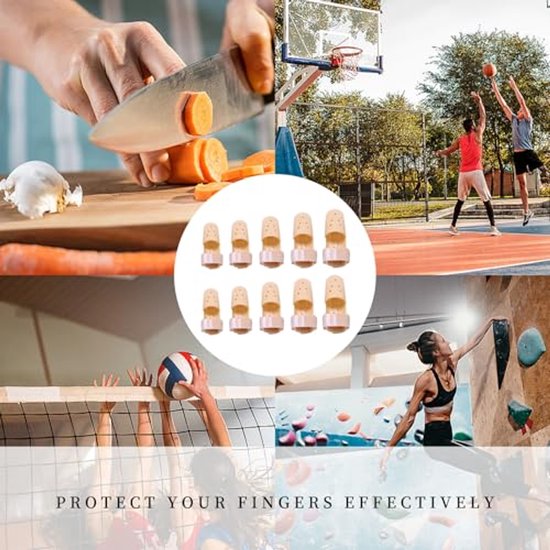 Pack of 10 Finger Guards, Finger Splint, Extension Cotter Pin, Finger ...