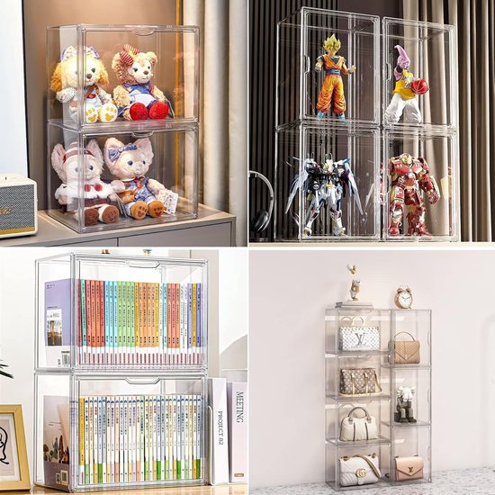 Acrylic Display Case Showcase - Transparante Plexiglas Display Case met ...