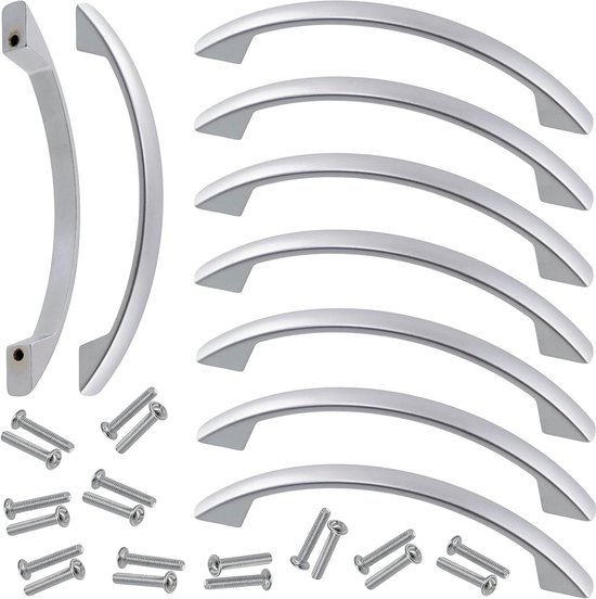 Allecto plus - Set van 10 handgrepen voor meubels - asafstand 96 mm ...
