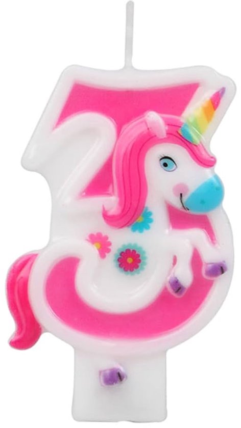 Roze Kaars Standaard - Dierproefvrij - 1 stuk | bol