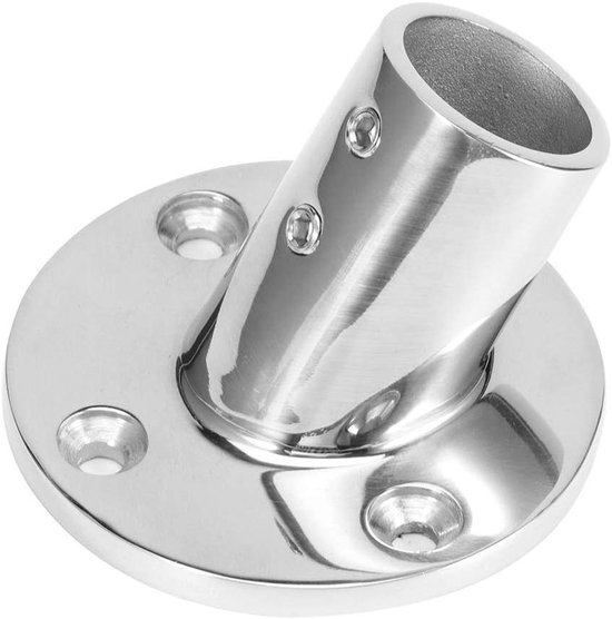 Allecto Plus - Ronde Staander Handrailbasis van Roestvrij Staal 316 ...