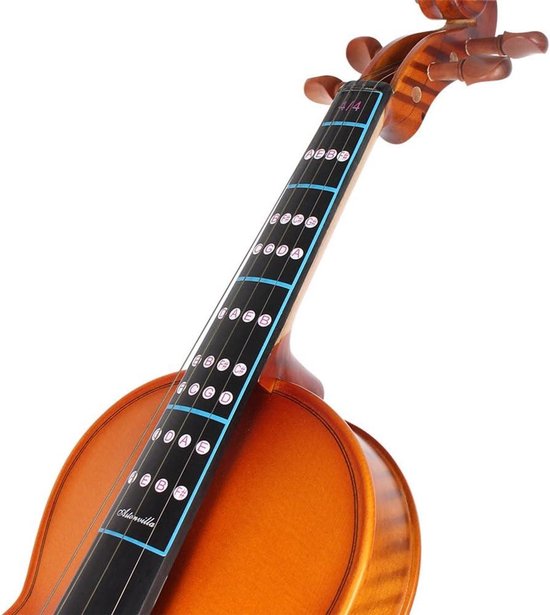 Allecto plus - 4/4 Violin Finger Position Marker Stickers, Afneembaar ...