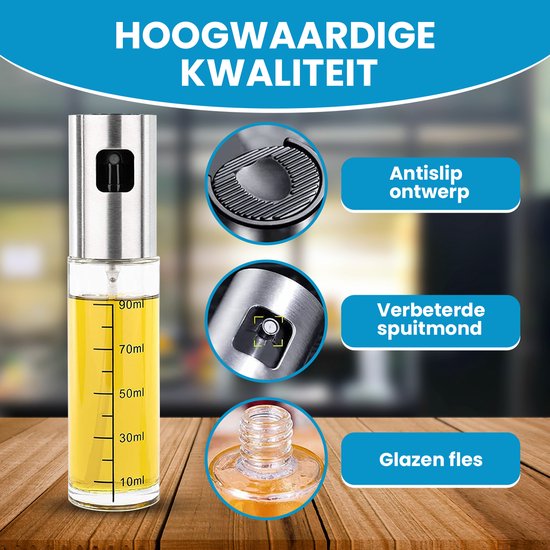 Olijfolie Sprayer - Inclusief Trechters & Reinigingsborstels ...