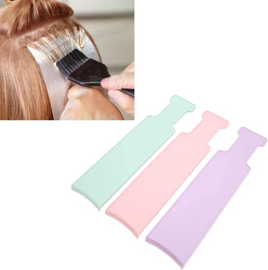 3Pcs Balayage Highlighting Board - Highlighting Board - Barber - Haar ...