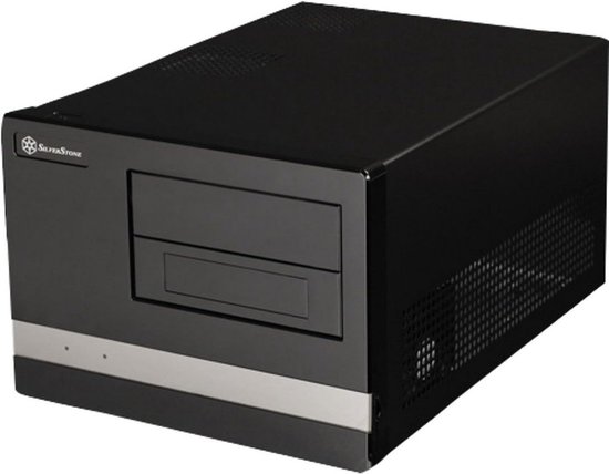 Compacte Micro ATX Cube PC Behuizing Zwart met USB 3.0 | bol
