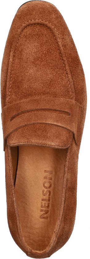 Nelson heren loafer - Cognac - Maat 43 | bol