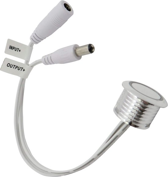 12V LED Touch Dimmer voor Strispverlichting - Inbouw Schakelaar met ...