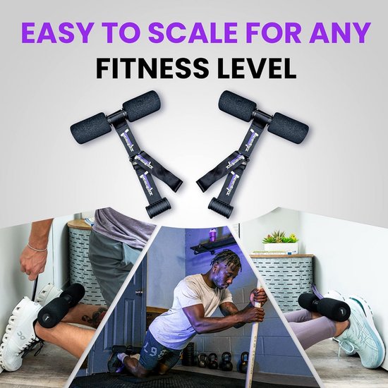NordStick Nordic Hamstring Curl Strap - Veelzijdige Thuis- en ...