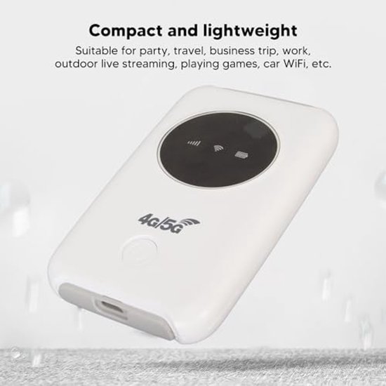 Unlocked 5G WiFi Portable Router, 4G LTE USB WiFi Modem with 300Mbps ...