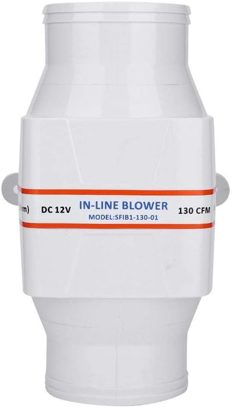 Inline Marine Bilge Blower - 3" - 75mm - 12V - 130CFM Silent - Bilge ...