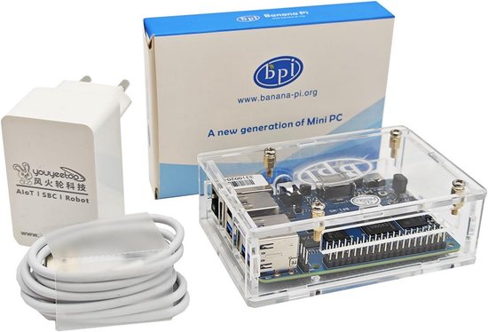 Single Board Computer 4GB RAM 16GB eMMC met Amlogic S905X3 voor Linux ...