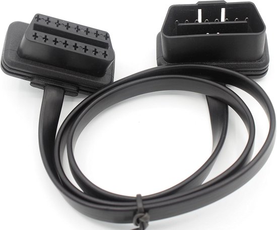 OBD-II verlengkabel 8-pins pass-through voor Bluetooth en USB, ultra ...