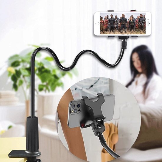 Universele Mobiele Telefoonhouder met Zwanenhalsschap, Flexibele Arm ...
