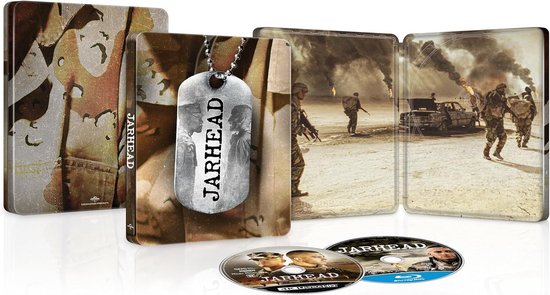 Oorlogsfilm Jarhead in 4K Ultra HD Blu-ray Steelbook | bol