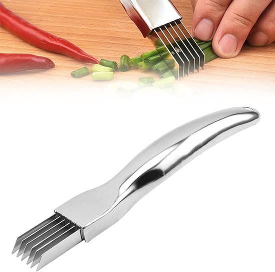 RVS Uienrolschaar voor Fijne Julienne van Groene Uien | bol