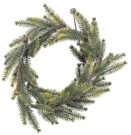 Decoratieve slinger met Dennentakken 150 cm voor Kerstmis | bol