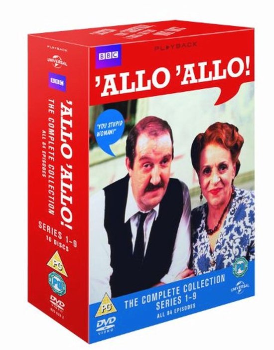Complete Series Collection van Allo 'Allo! - PAL Region 2 | bol