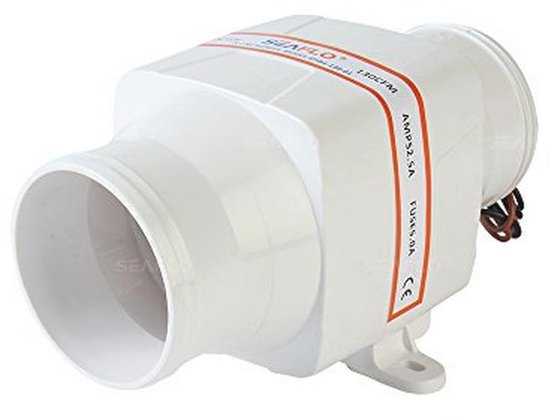 3" 130 CFM In Line Bilge Ventilator voor Ventilatie | bol